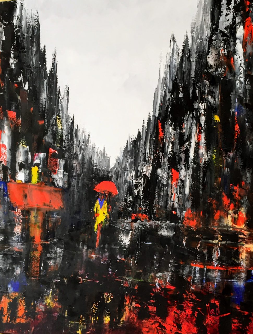 Reflets 3 PeinturedeMadeleine.com | PeinturedeMadeleine.com